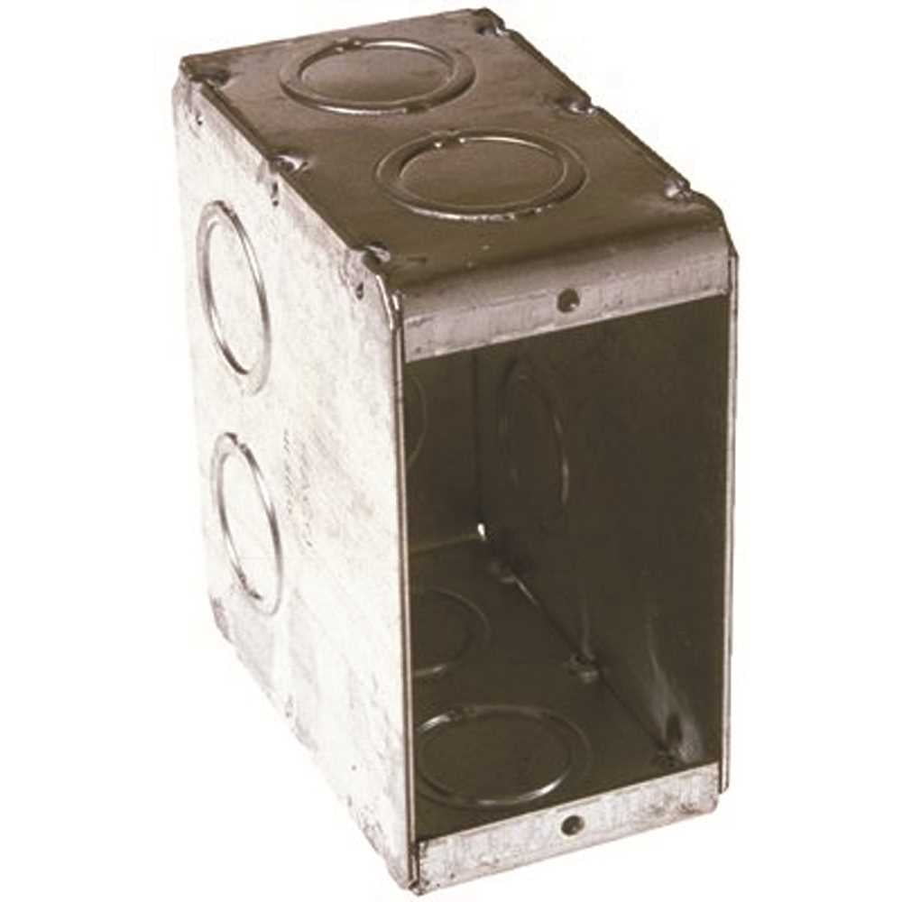 Raco Electrical Box,Masonry,1 Gang 695 - Walmart.com