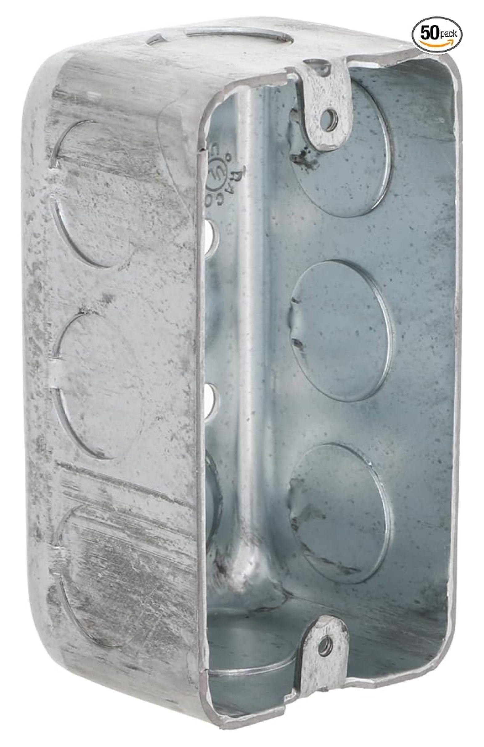Raco Handy Box 4x2 Inch - 50 Pack - Electrical Boxes 1-7/8" Deep ...