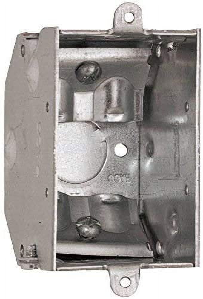 Raco Steel Switch Box With Romex Clamps 10.5 Cu In 3 " X 2 " X 2-1/4 ...