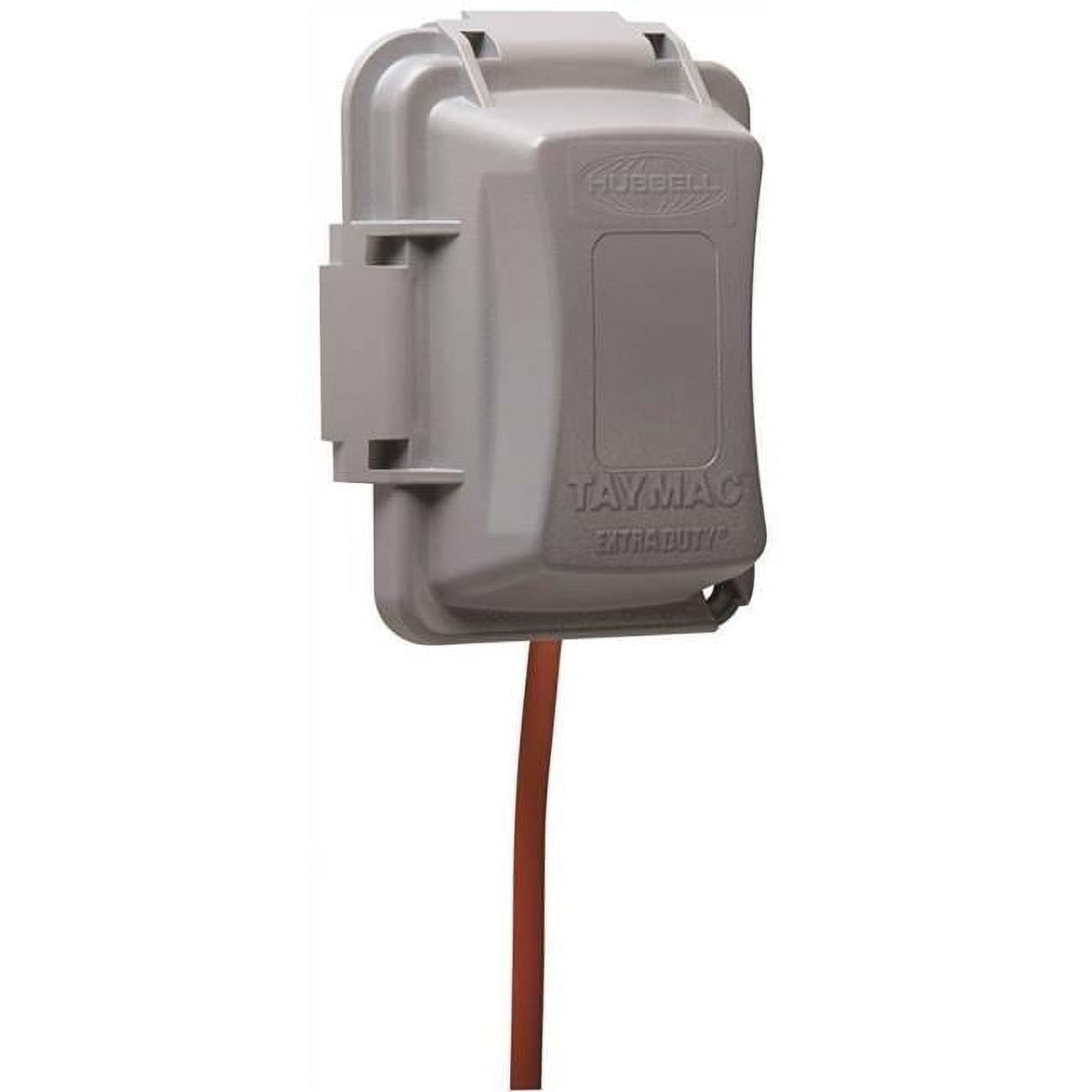 Raco 1 -Gang Horizontal or Vertical Weatherproof Cover, ,Polycarbonate ...