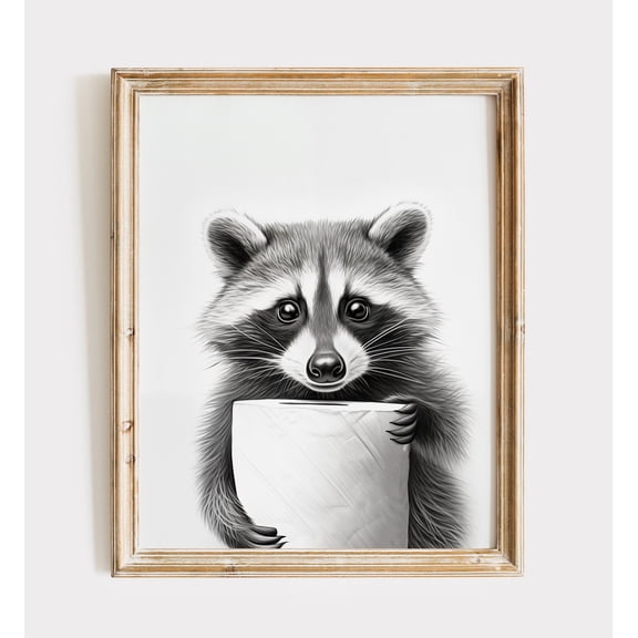 Racoon Prints