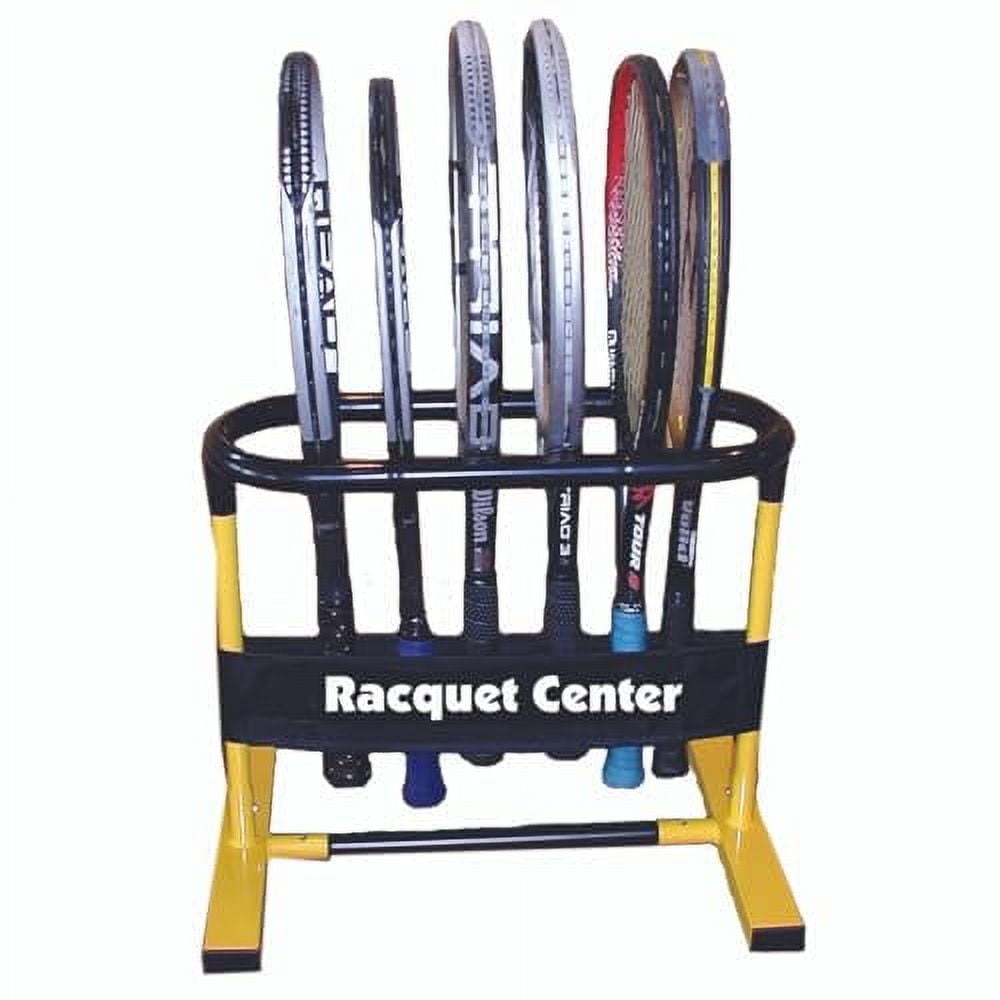 Racquet Center - Tennis Racquet Holder | Safely Holds Up to 15 Adult ...