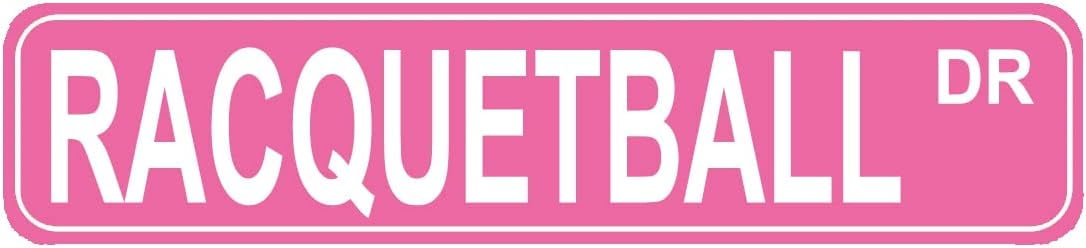 Racquetball Sign Racquetball Fan Player Gift Racquet sports Street Home ...