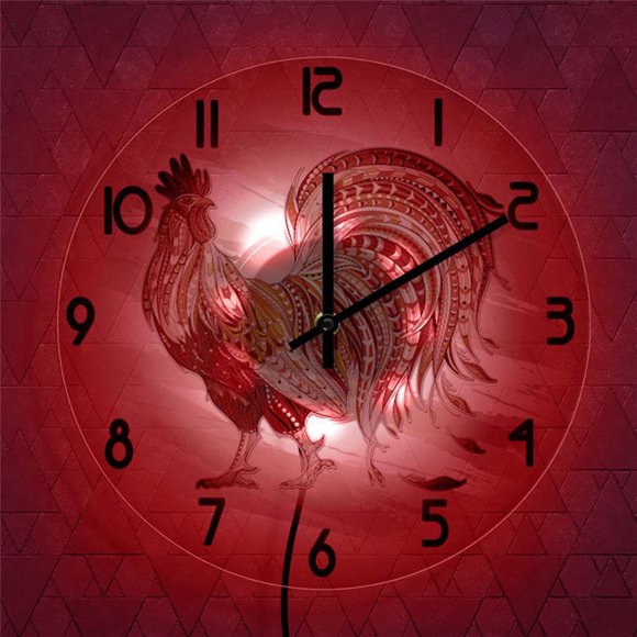 Rooster Crowing Alarm Clock