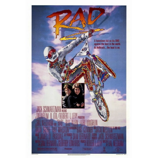 Rad (1986) 27x40 Movie Poster - Walmart.com