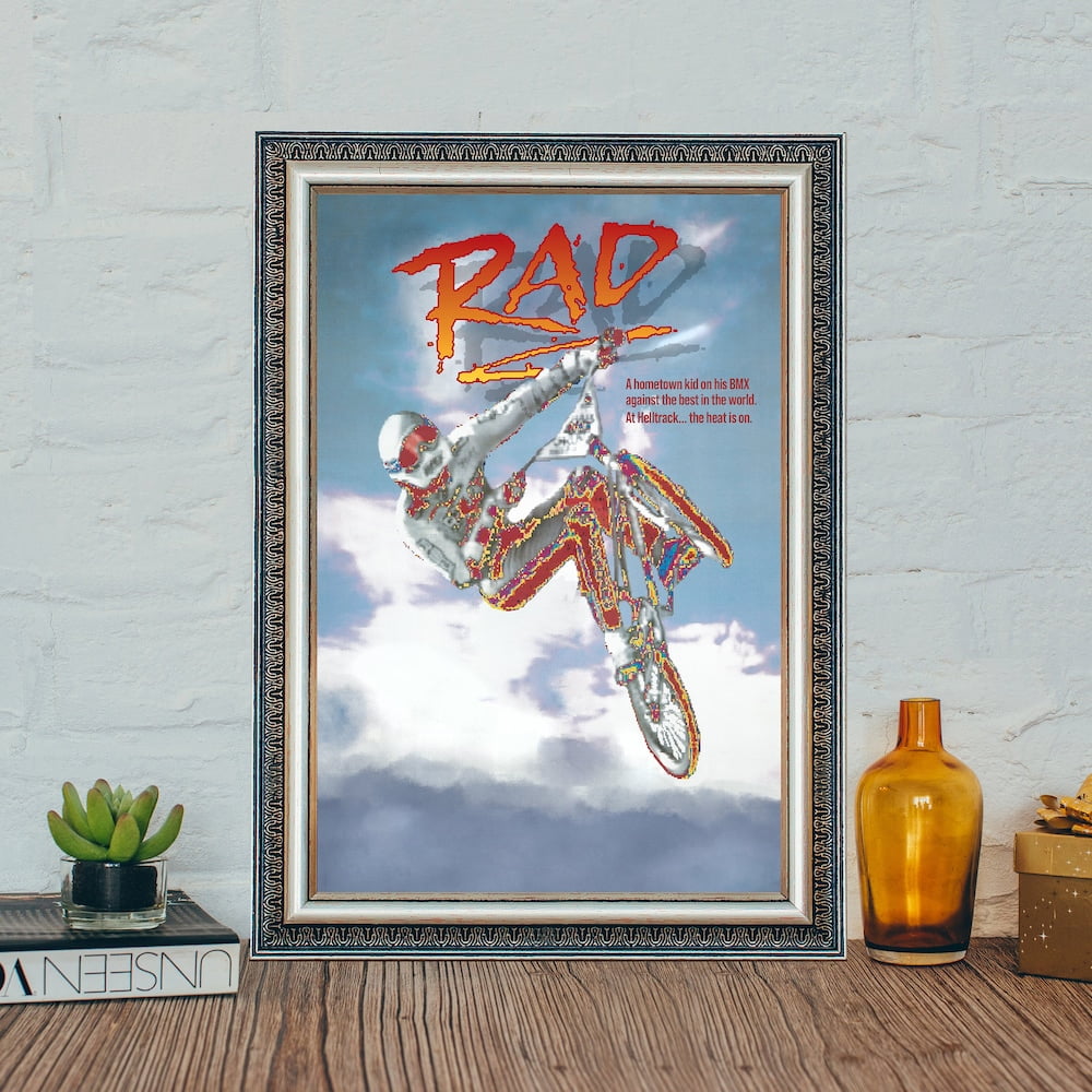 Rad 1986 Movie Poster, Rad Classic Vintage Movie Poster, Classic Art ...