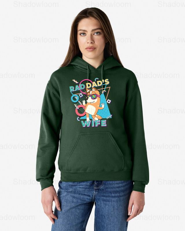 Rad Dads Wife Blue Dog Inspired Funny Matching Family Cool Mom Life ...