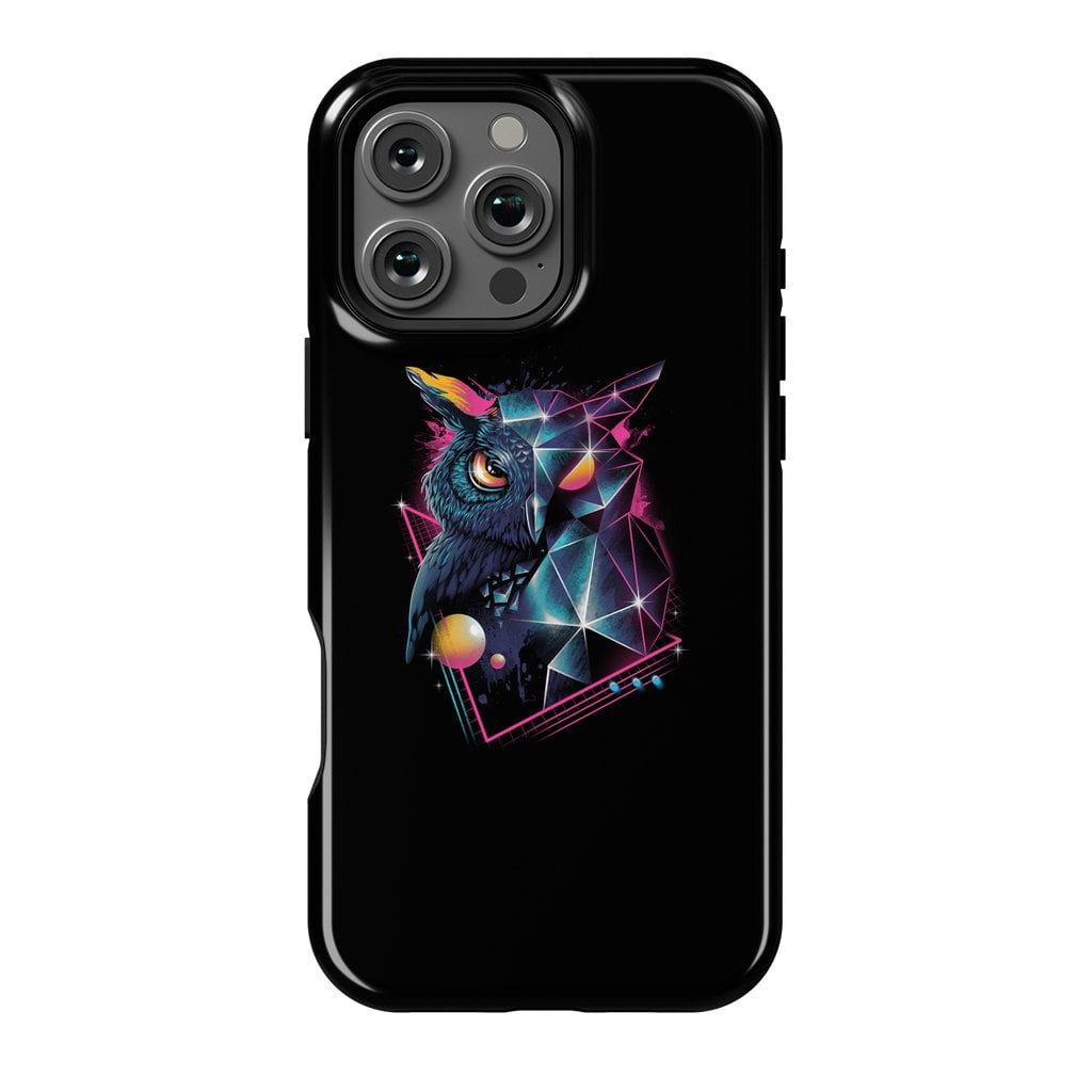 Rad Owl Tough Case Wise Bird Art for Your iPhone 11-17 Series - Walmart.com