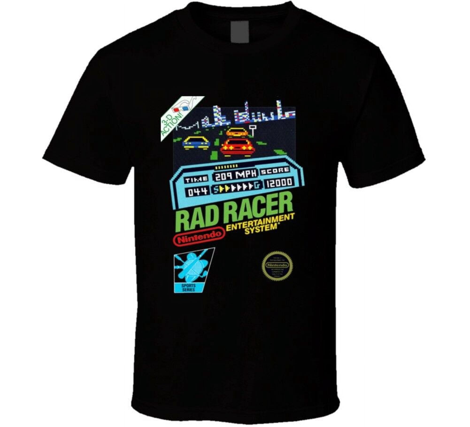 Rad Racer Nes Retro Video Game T Shirt - Walmart.com