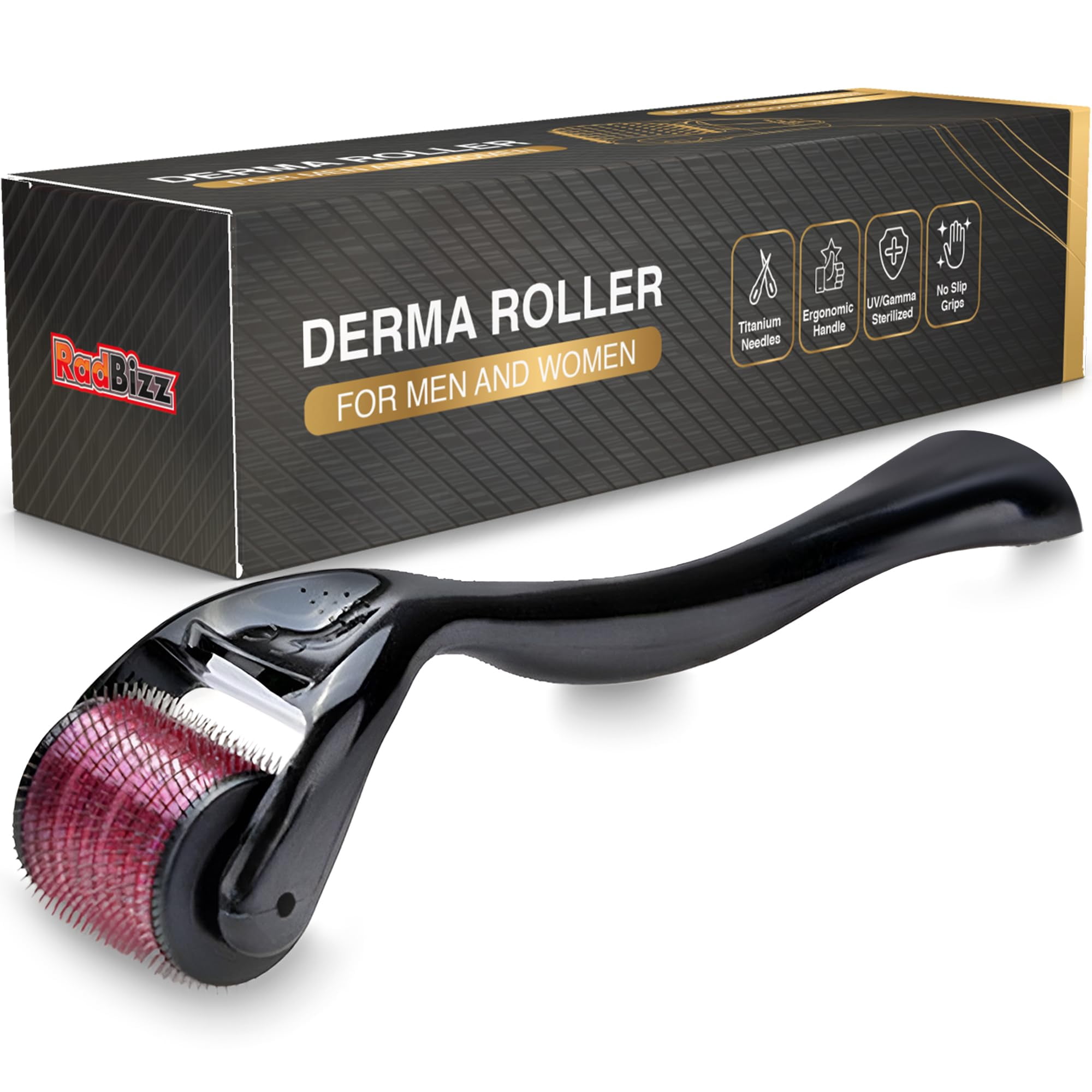 RadBizz Derma Roller and OLF24 Storage Case - 0.25mm - Walmart.com