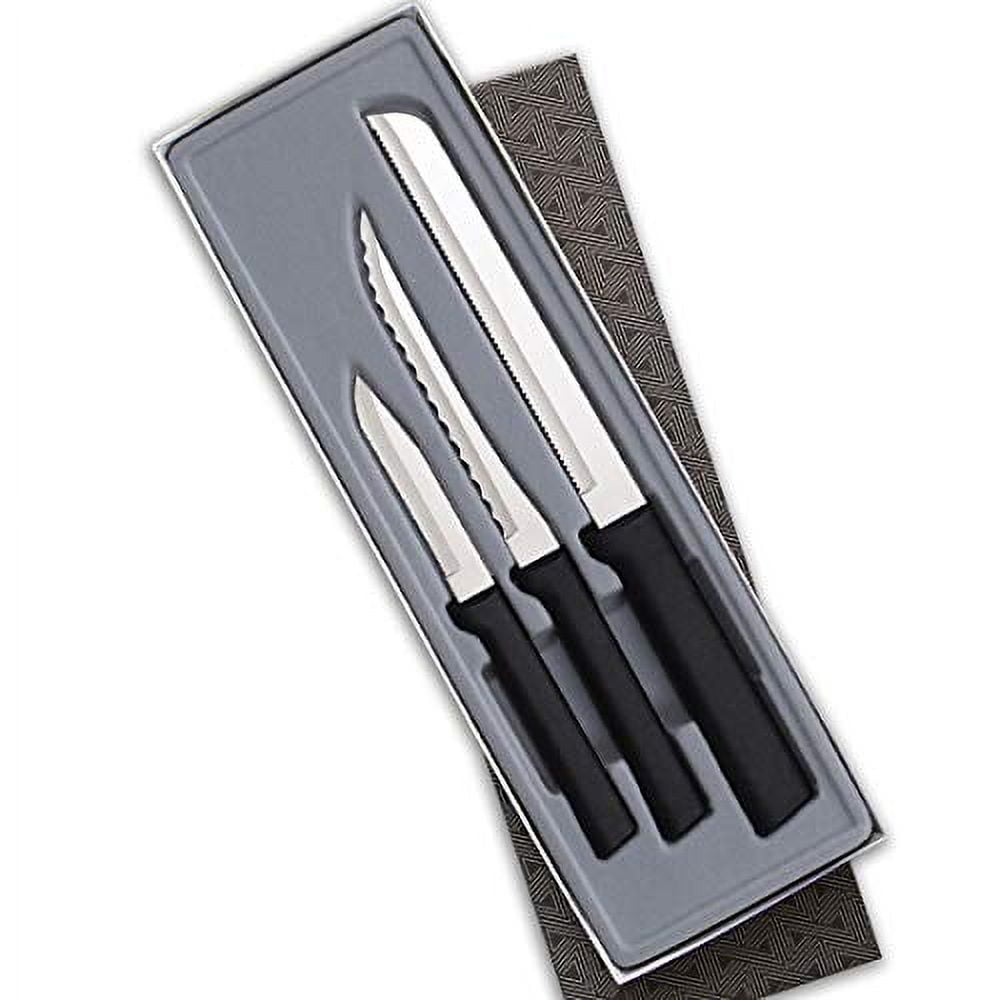 Rada Cutlery Sensational Serrations 3-Piece Kitchen Knife Set Blades ...