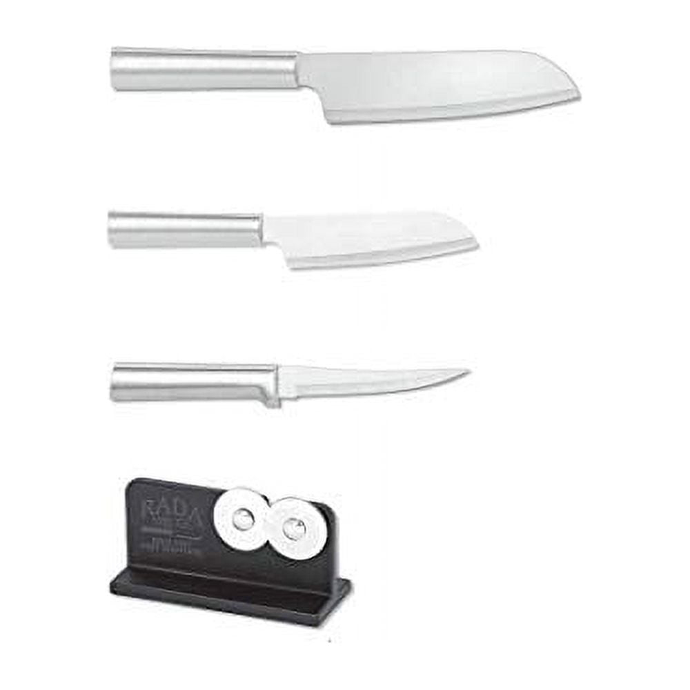 Rada Cutlery 3-Piece Cook's, Cook's Utility, and Super Parer Knives ...