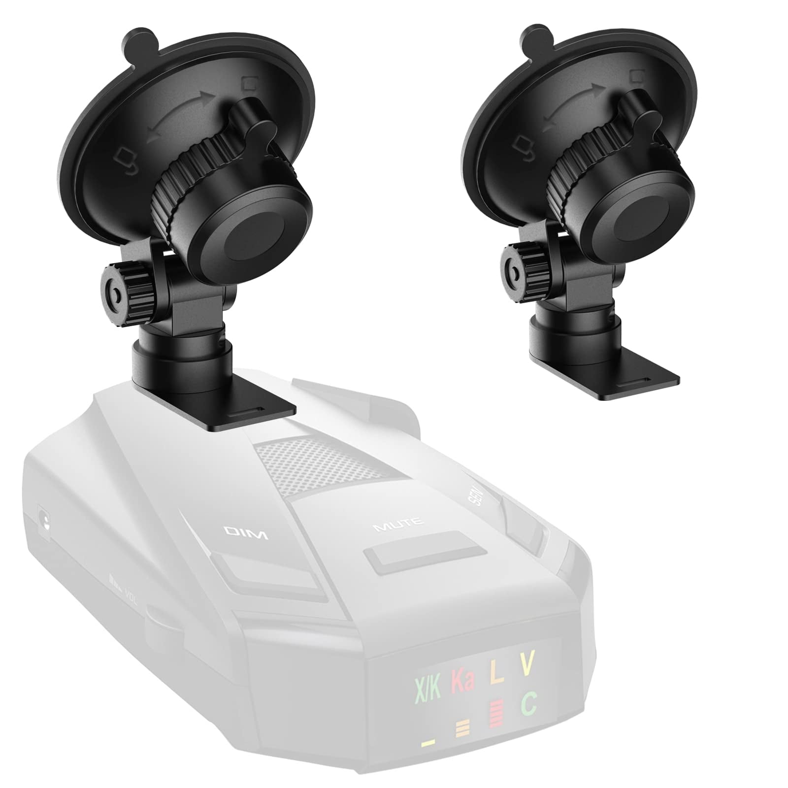 Radar Detector Mount,Car Radar mounting Bracket Suction Cup Holder ...