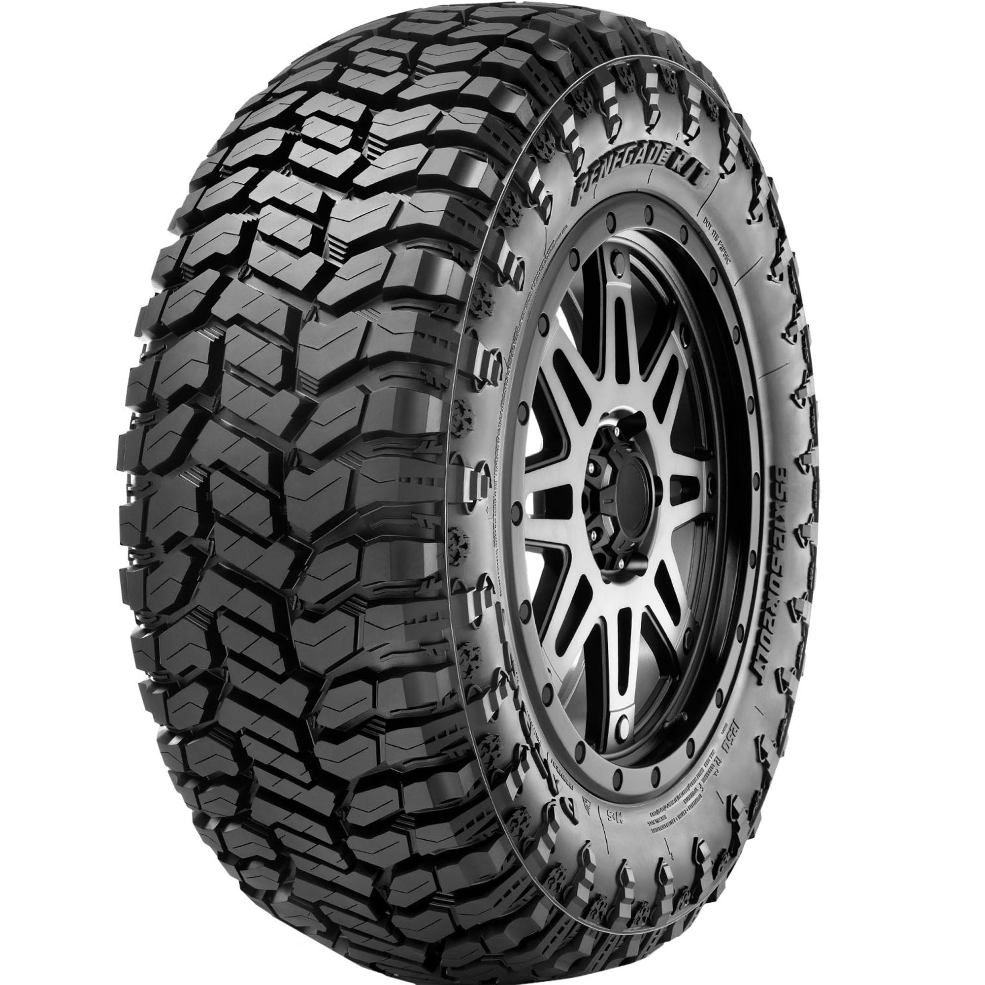 Radar Renegade R/T LT37X12.50R20 128Q F Light Truck Tire - Rugged ...