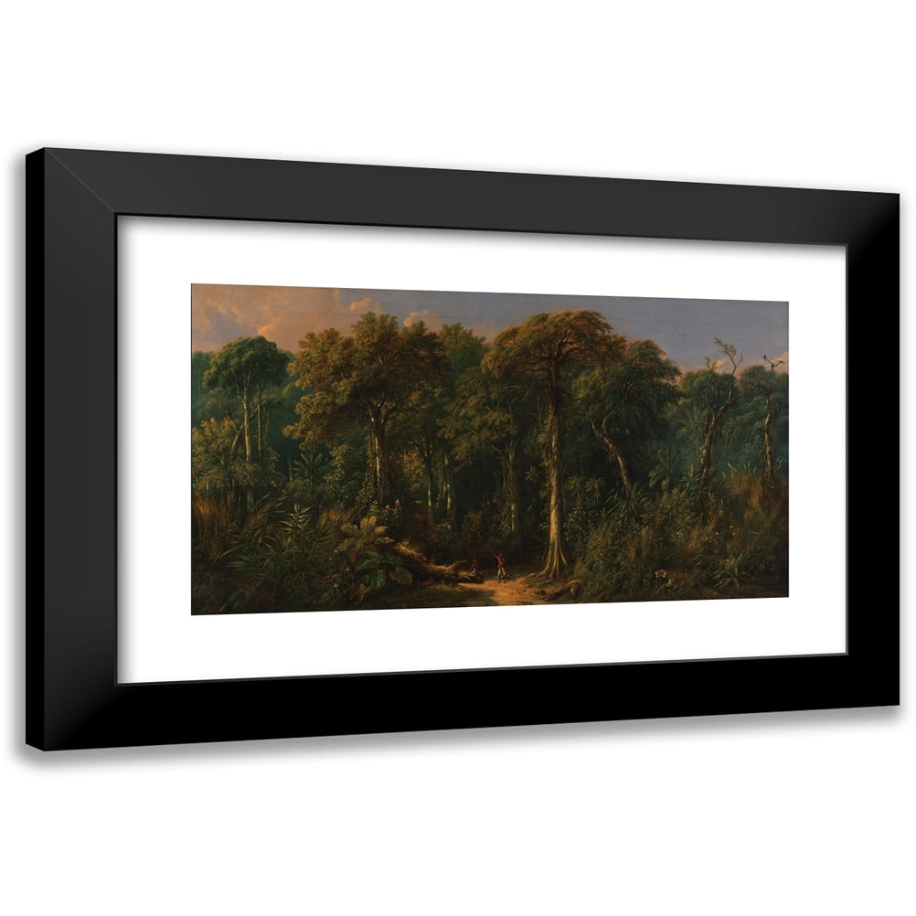 Raden Saleh 24x15 Black Modern Framed Museum Art Print Titled ...