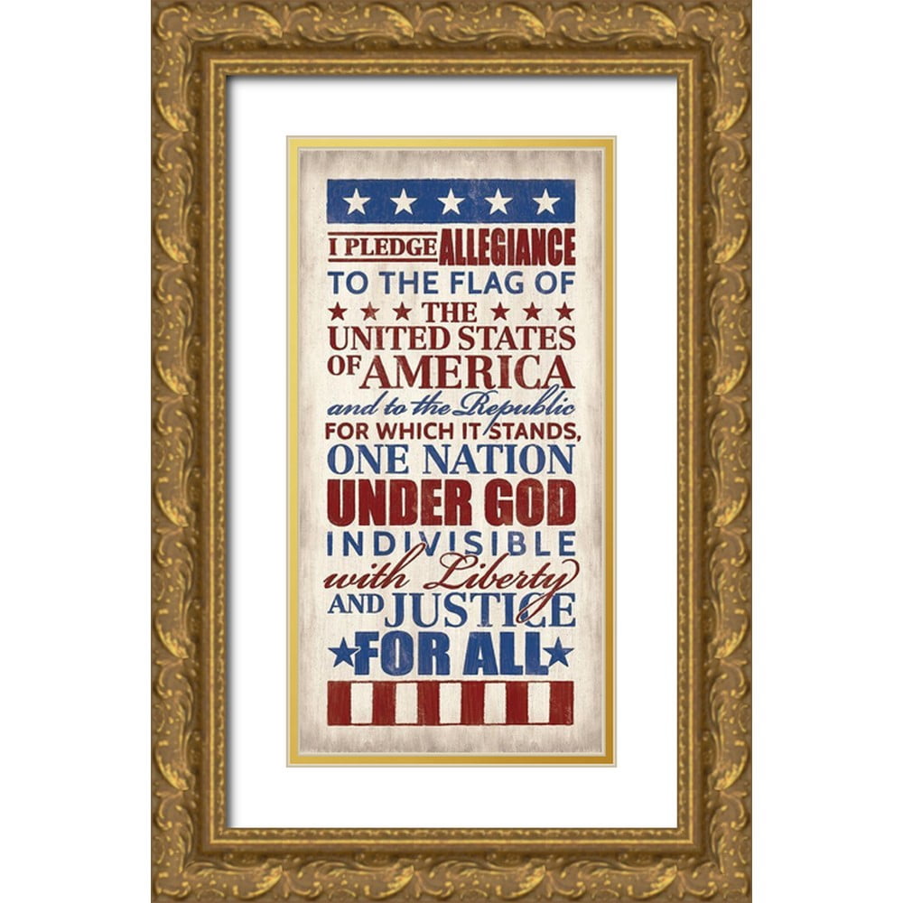 Rader, Lauren 11x18 Gold Ornate Wood Framed with Double Matting Museum ...