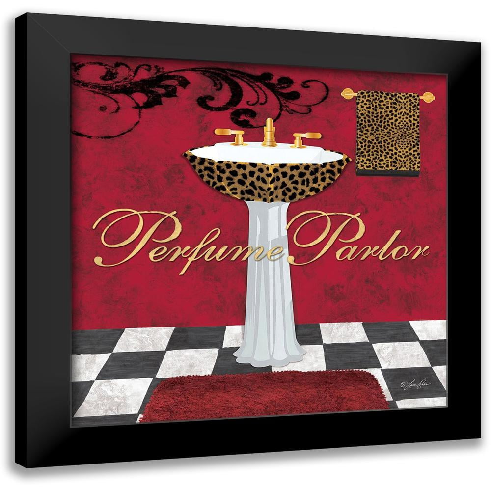 Rader, Lauren 12x12 Black Modern Framed Museum Art Print Titled ...