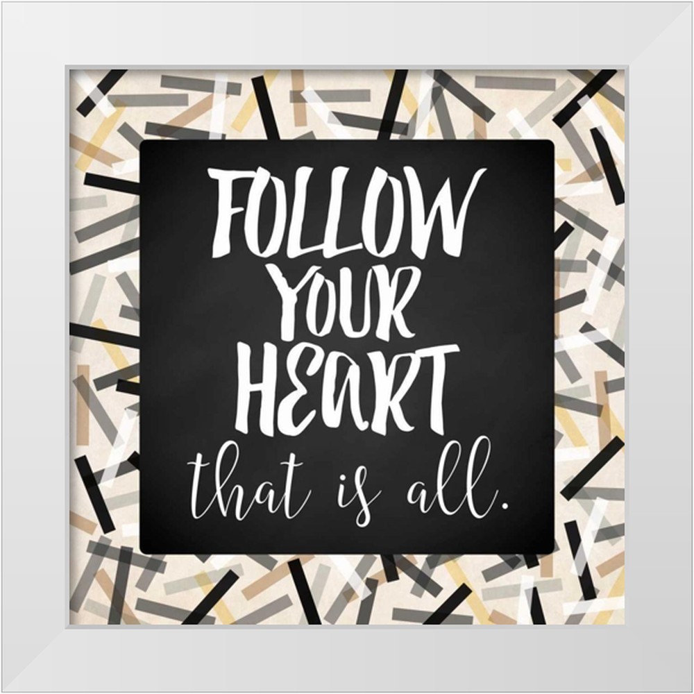 Rader, Lauren 20x20 White Modern Wood Framed Museum Art Print Titled ...
