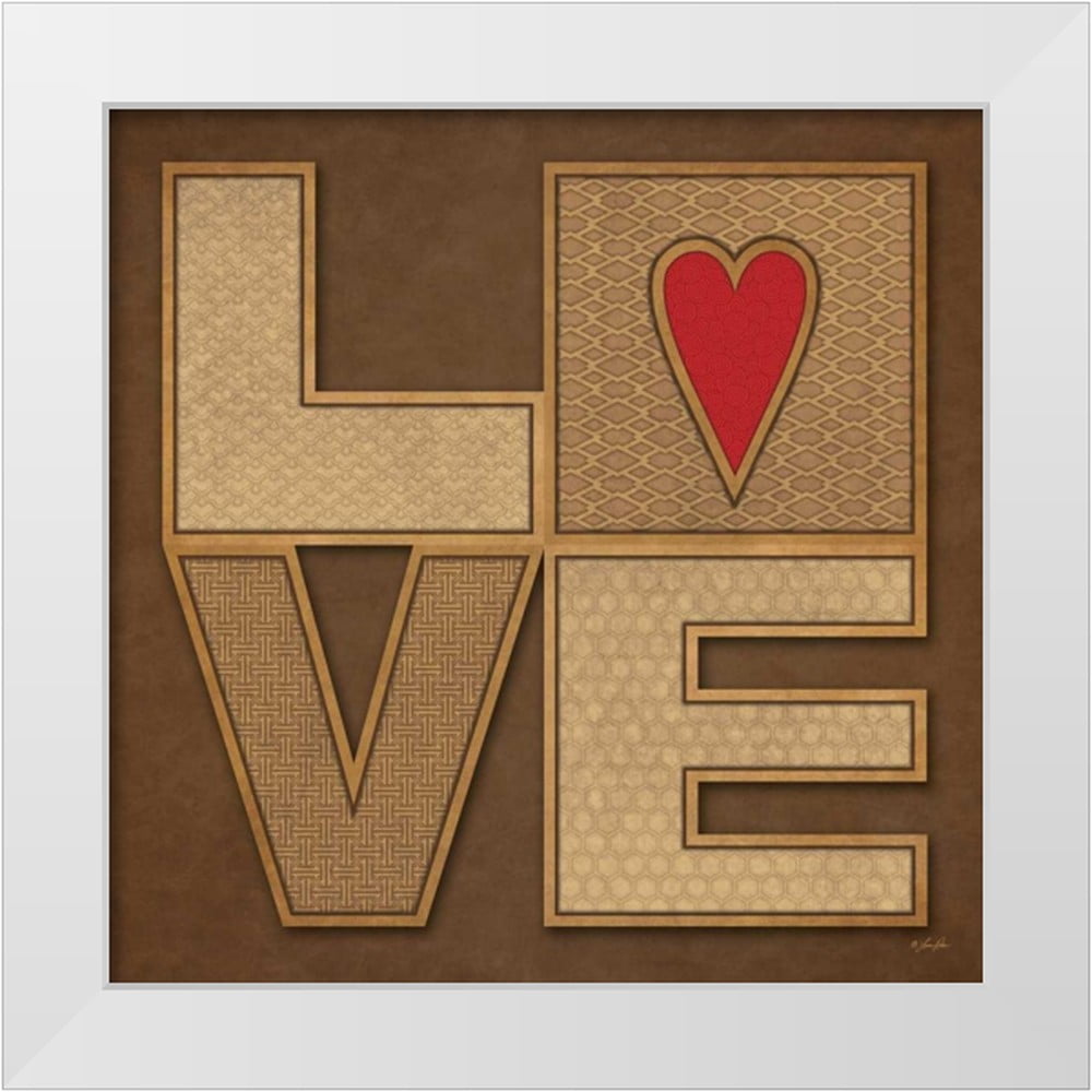 Rader, Lauren 20x20 White Modern Wood Framed Museum Art Print Titled ...