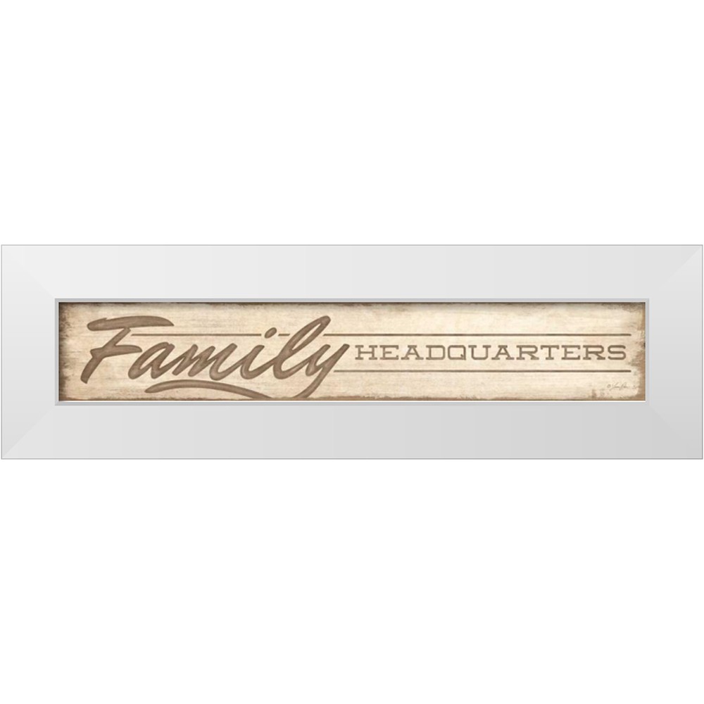 Rader, Lauren 24x7 White Modern Wood Framed Museum Art Print Titled ...