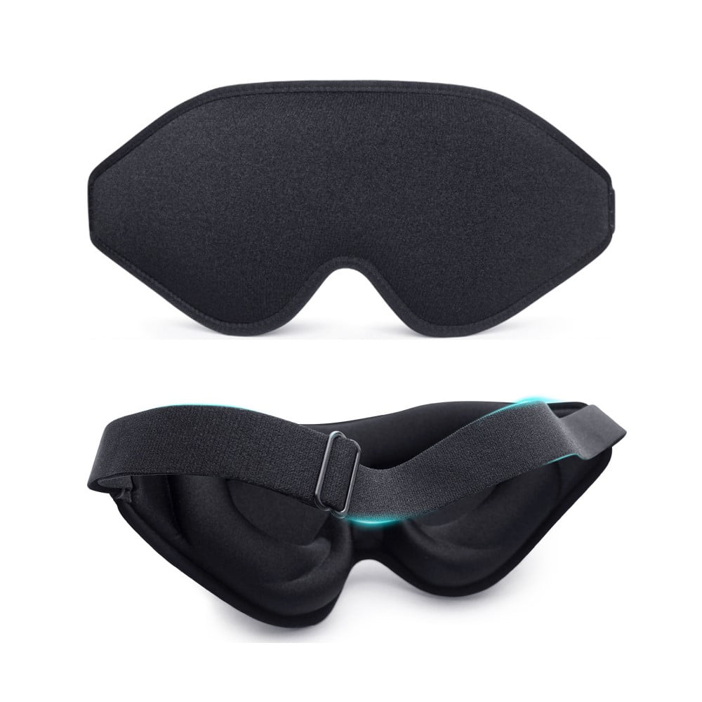 Radetop 3D Memory Foam Adjustable Sleep Eye Mask for Adult - Walmart.com