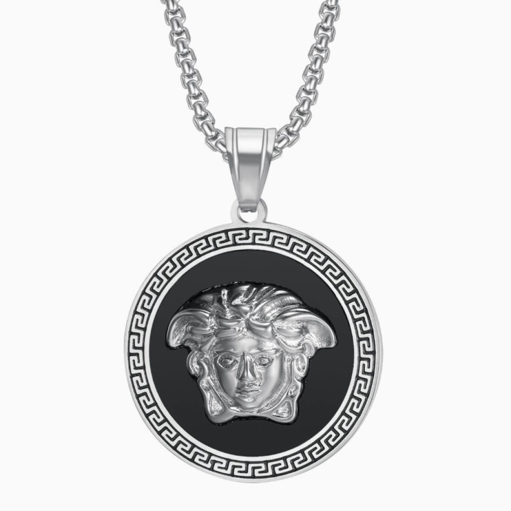 Radetop Stainless Steel Cross Chain Necklace for Men -Silver - Walmart.com