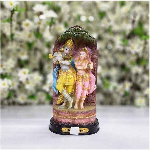 Radha Krishna Marble Murti