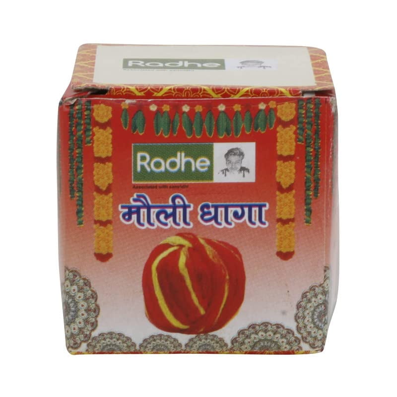 Radhe Moli Dhaga Kalava for Pooja 100 Cotton Kalava Mauli Dhaga Roll ...