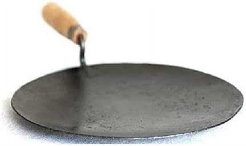 Radhna Traditional Indian Regular 10" Dia Iron Cooking Pan Roti Cooking ...