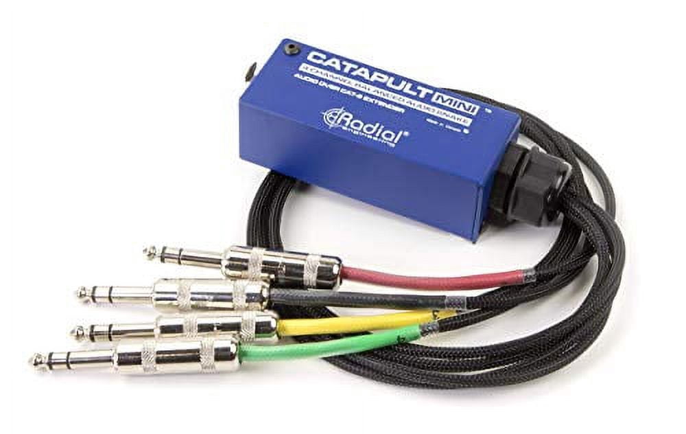 Radial Catapult Mini TRS Cat 5 Audio Snake Module with 1/4 inch TRS ...