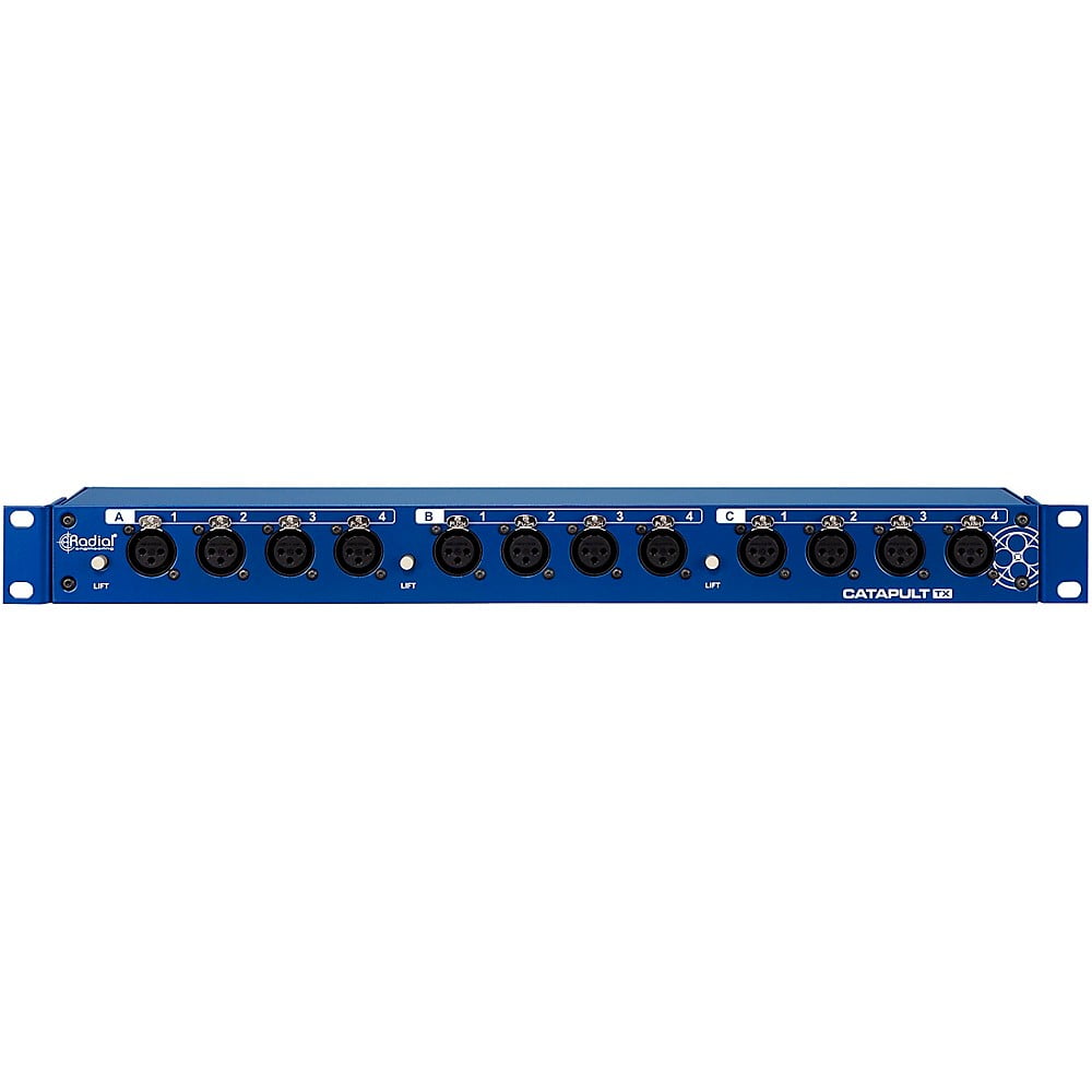 Radial Engineering Catapult Rack TX Cat 5 Analog Audio Snake - Walmart.com