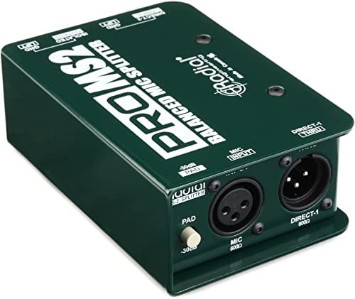 Radial Engineering ProMS2 Passive Microphone Splitter - Walmart.com