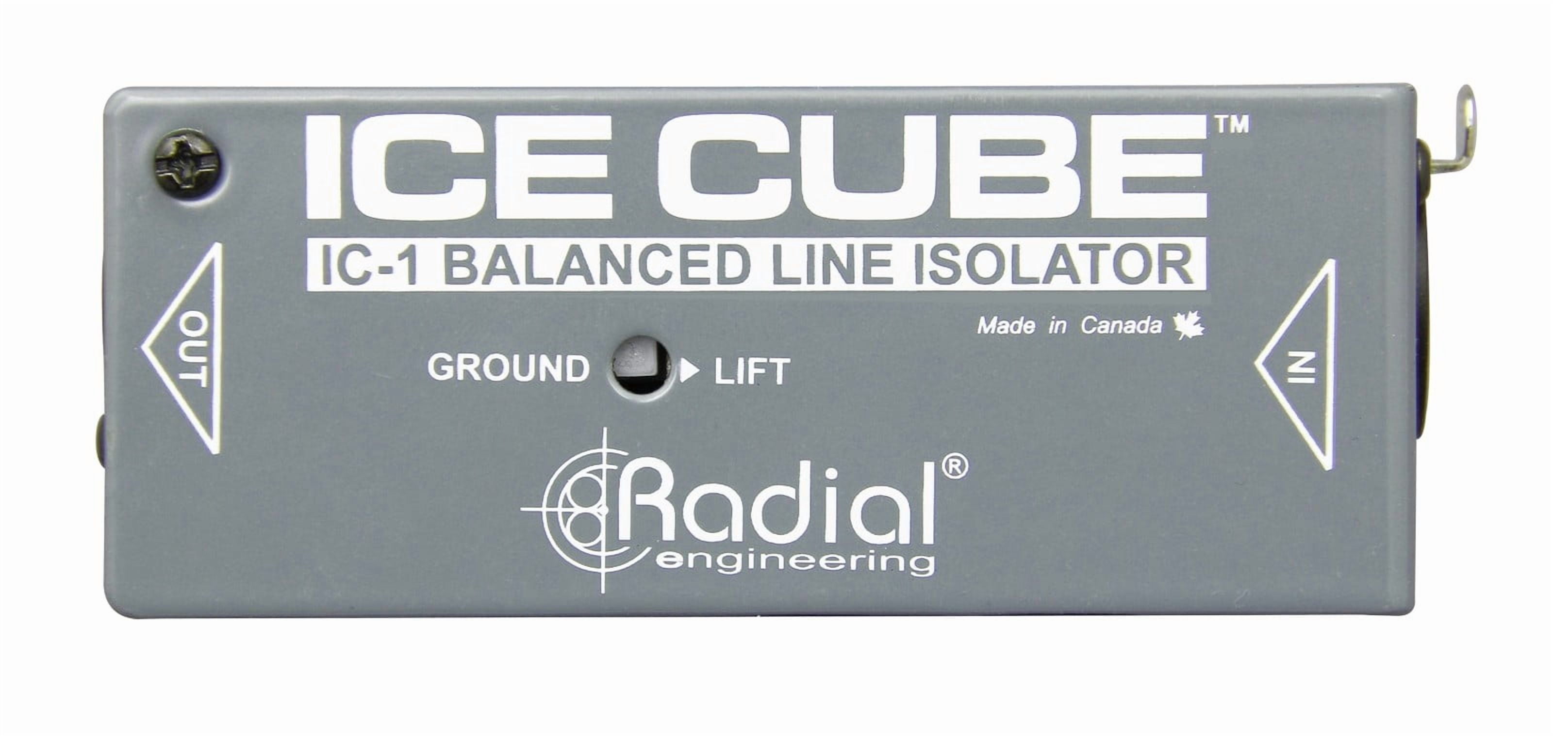 Radial IceCube Balanced XLR Line Isolator - Walmart.com