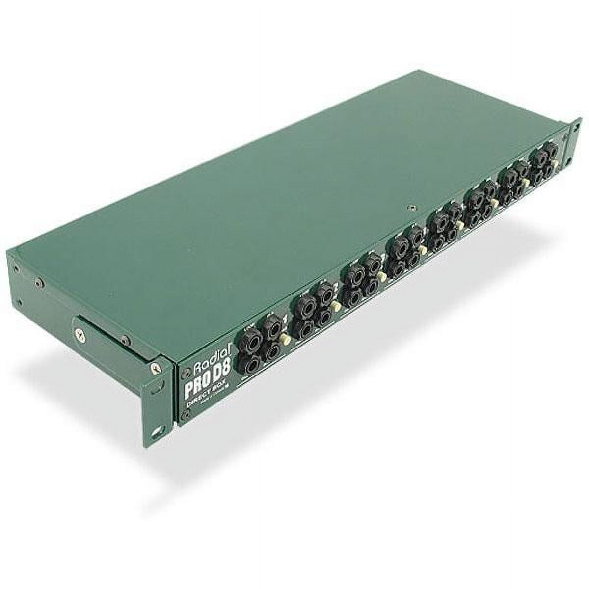 Radial Engineering ProD8 Eight Channel Rackmount DI - Walmart.com