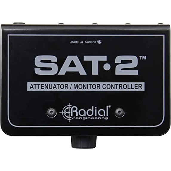 Radial SAT-2 Stereo Audio Attenuator Monitor Controller$$Musical ...