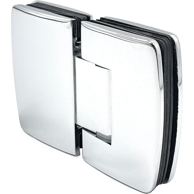 Radial Series Glass To Glass Mount Shower Door Hinge 180 Degree Polished Chrome - Walmart.com