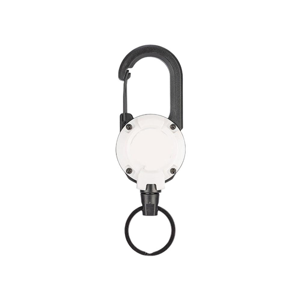 Radiance Heavy Duty Retractable Pull Badges ID Reel Carabiner Wire Ro ...