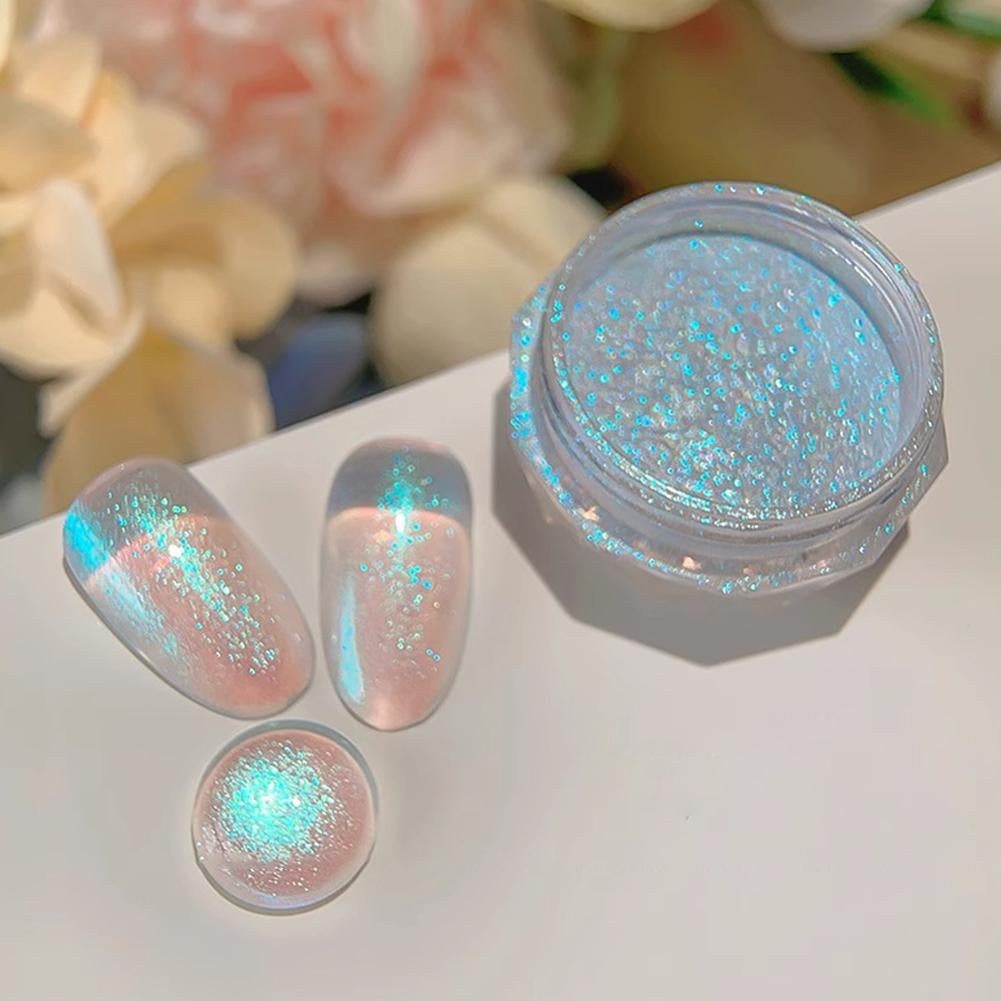 Radiance Nail Glitter, Sparkling Glitter Dust Shiny Powder Pigment Nail ...