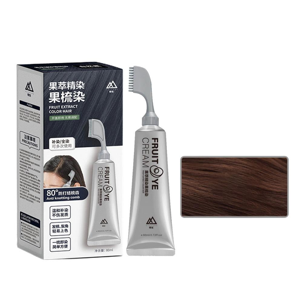 Radiance Plant Extract Hair Dye Essence Korean, Black Fruit Fruit Cream ...