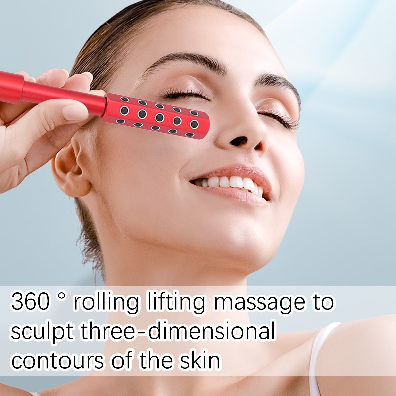 Radiance Roller - Germanium Stone Uplifting Face Beauty Massage Tool ...