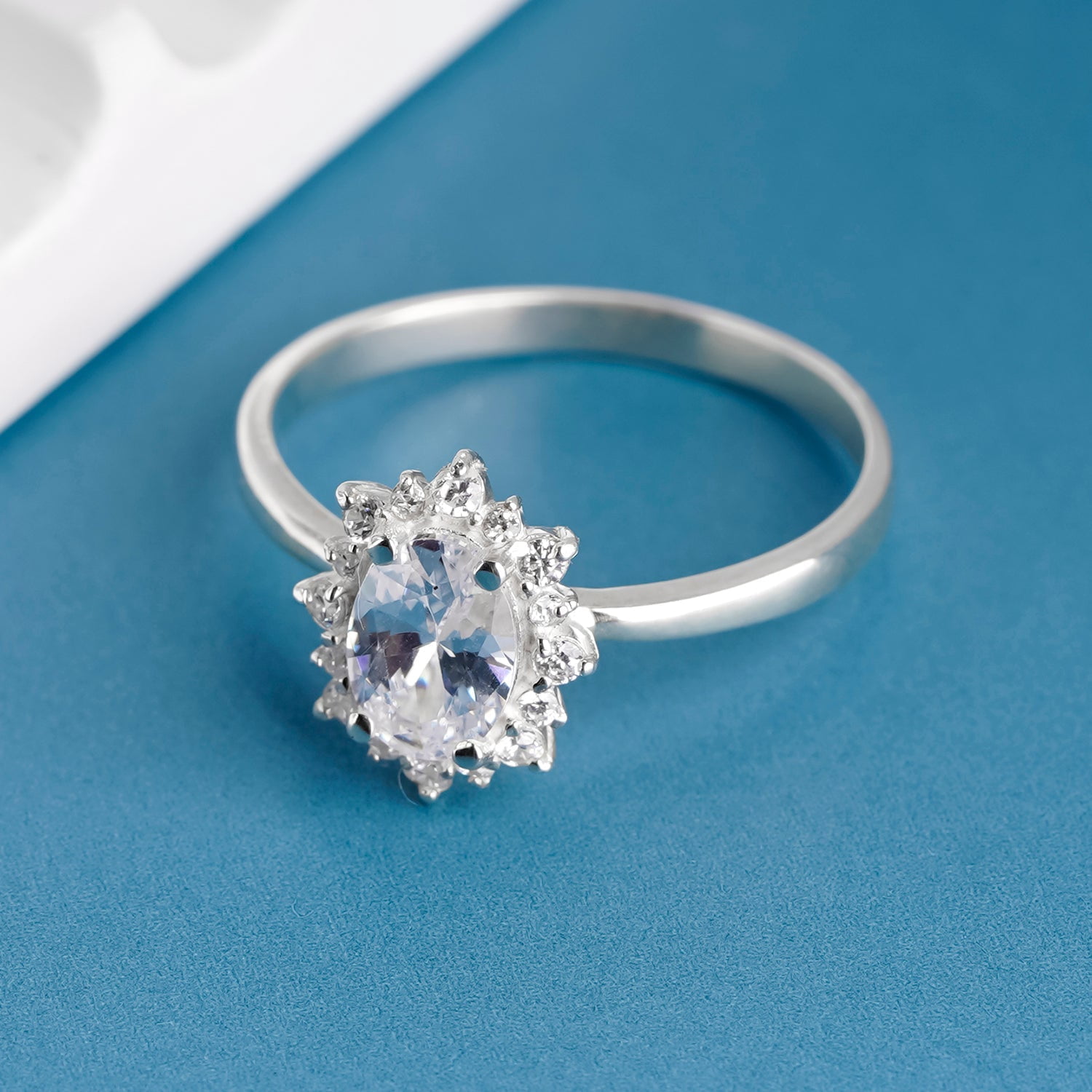 Radiance of Forever Engagement Ring, Moissanite Engagement, Proposal ...