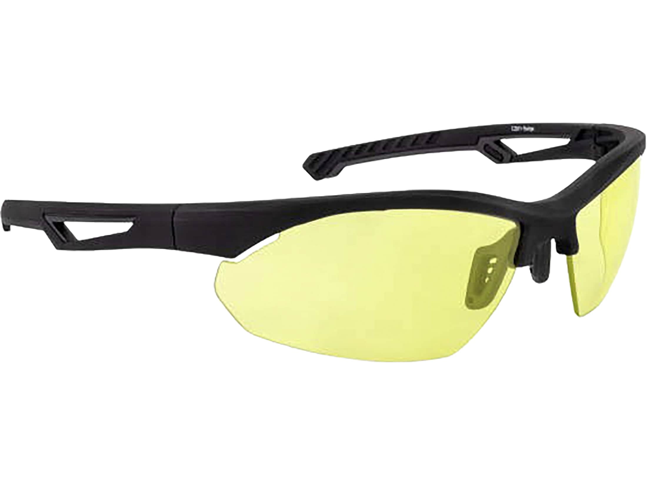 Radians Crossfire Badge Shooting Glasses Amber Lenses - Walmart.com