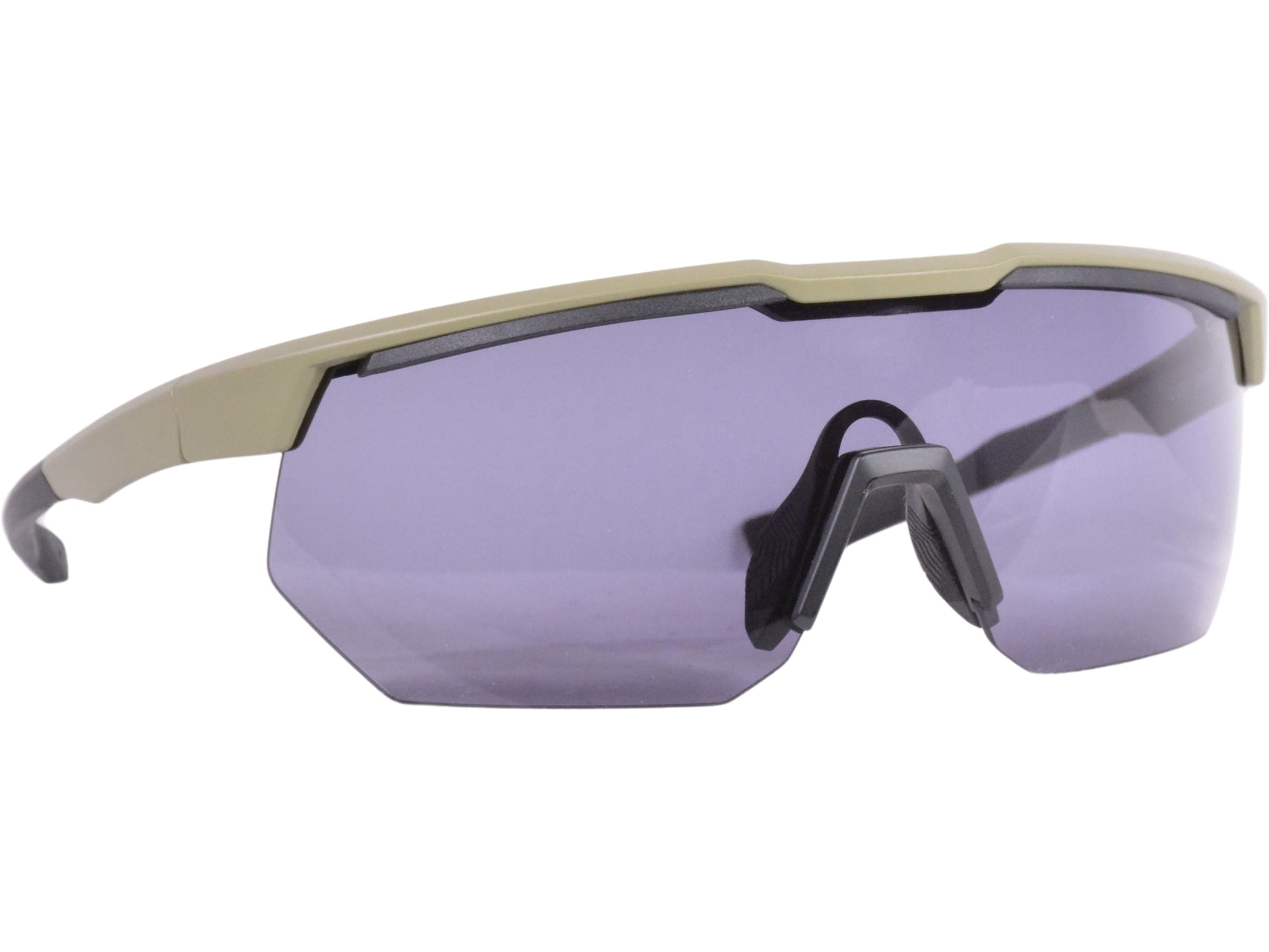 Radians Crossfire PHAZE Shooting Glasses Tan Frame Smoke Lenses ...