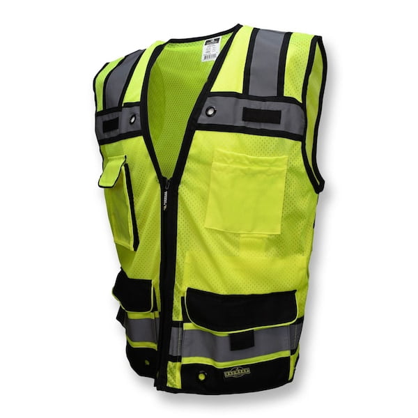 Radians Vest, CL2, HV Green, S SV65-2ZGM-S - Walmart.com
