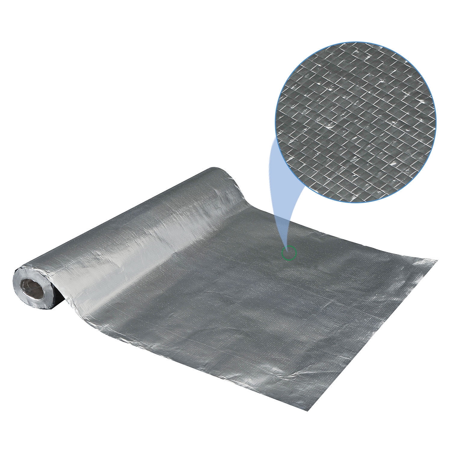 Radiant Barrier Reflective Insulation, 51" wide 1000 sqft, Attic SOLID ...