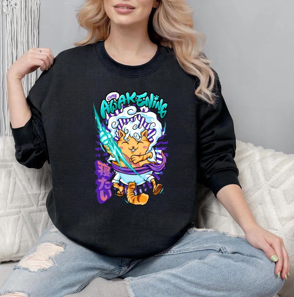 Radiant Cat Spirit T-Shirt Mythical Sun-Powered Feline Design, for men ...