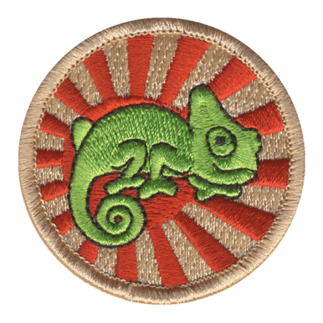 Radiant Chameleon Patrol Patch (Sew-on) - ClassB - Walmart.com