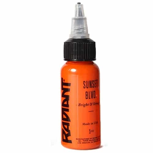 Radiant Colors Tattoo Ink - Tattooing Inks Fluid Vegan Pigments One ...
