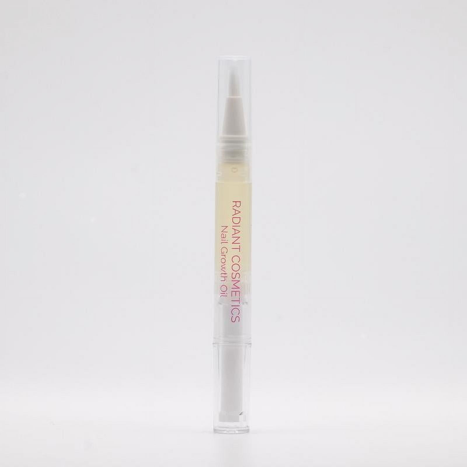 Radiant Cosmetics Organic Nail Growth Oil for Growth, Strengthening ...