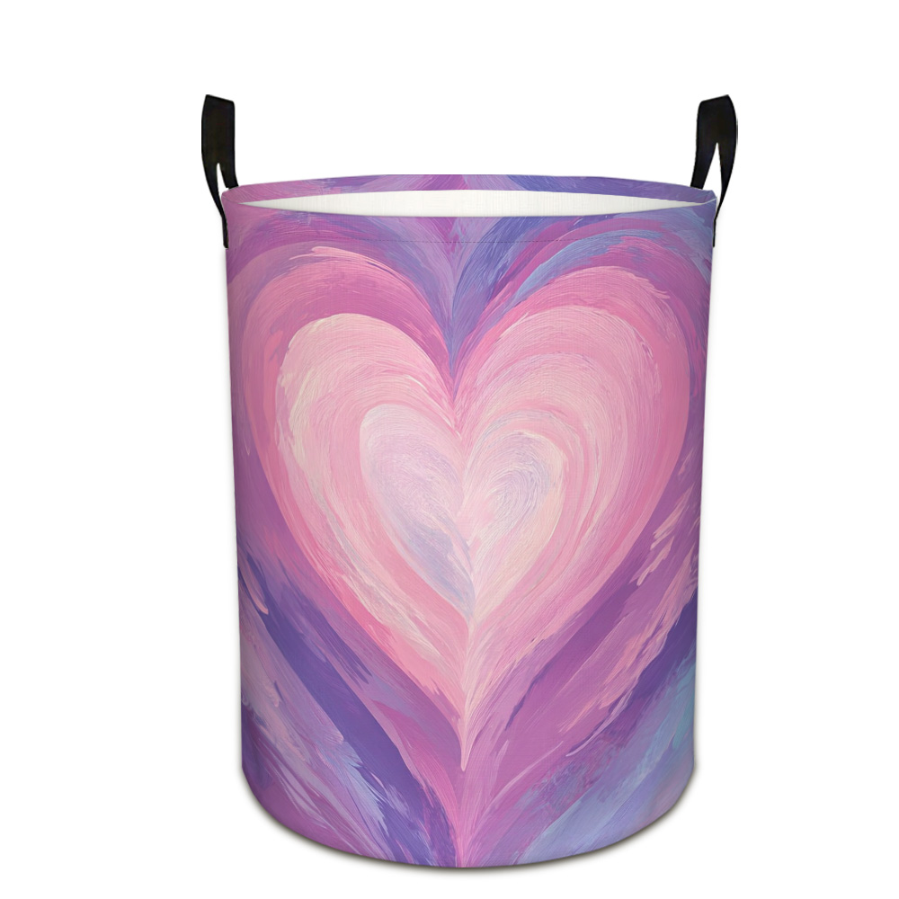 Radiant Layers of Heart Storage Basket Durable Woven Organizer for ...